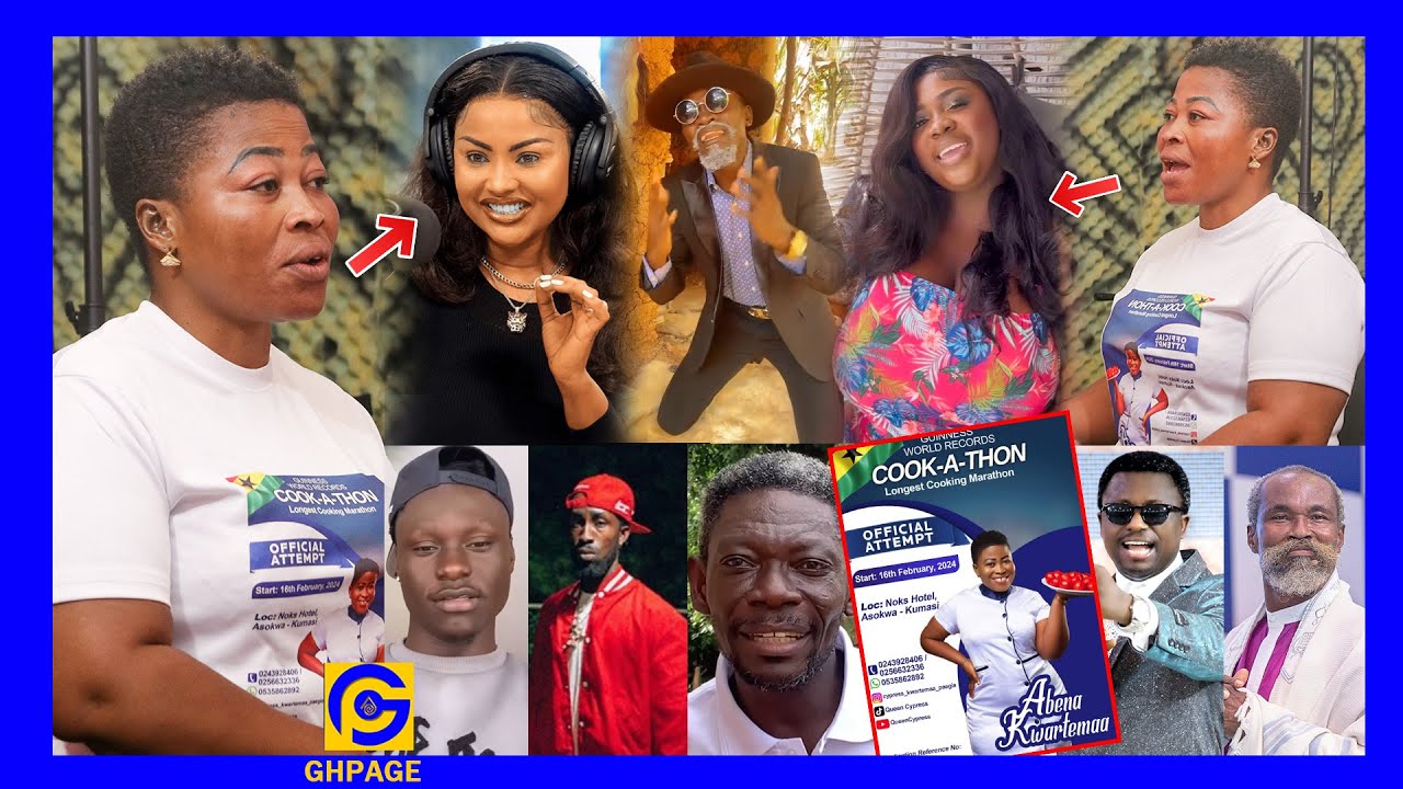 Kumasi Cook-A-Thon:I'm begging Mcbrown,Dr.Likee,Tracey Boakye,Adom Kyei ...