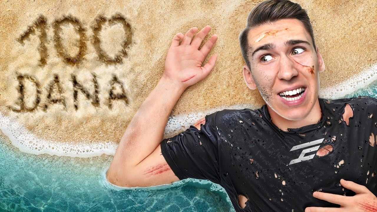 100 DANA NA PUSTOM OSTRVU U ROBLOXU! - YouTube