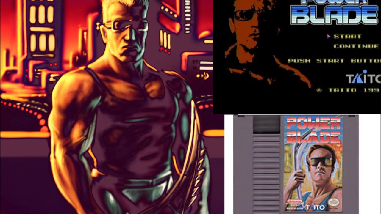POWER BLADE NES GAME REMIX MUSIC "scene 1" - YouTube