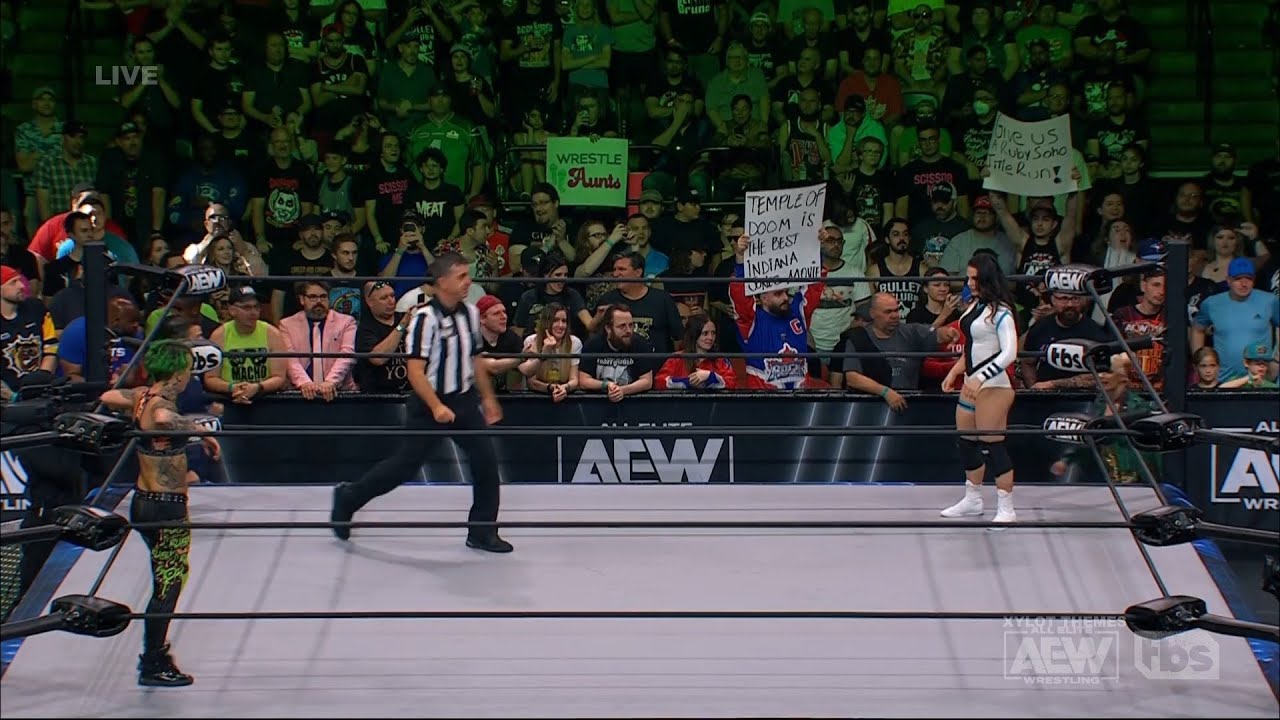 Ruby Soho destroyed Alexia Nicole Full Match at AEW Dynamite 27 June ...