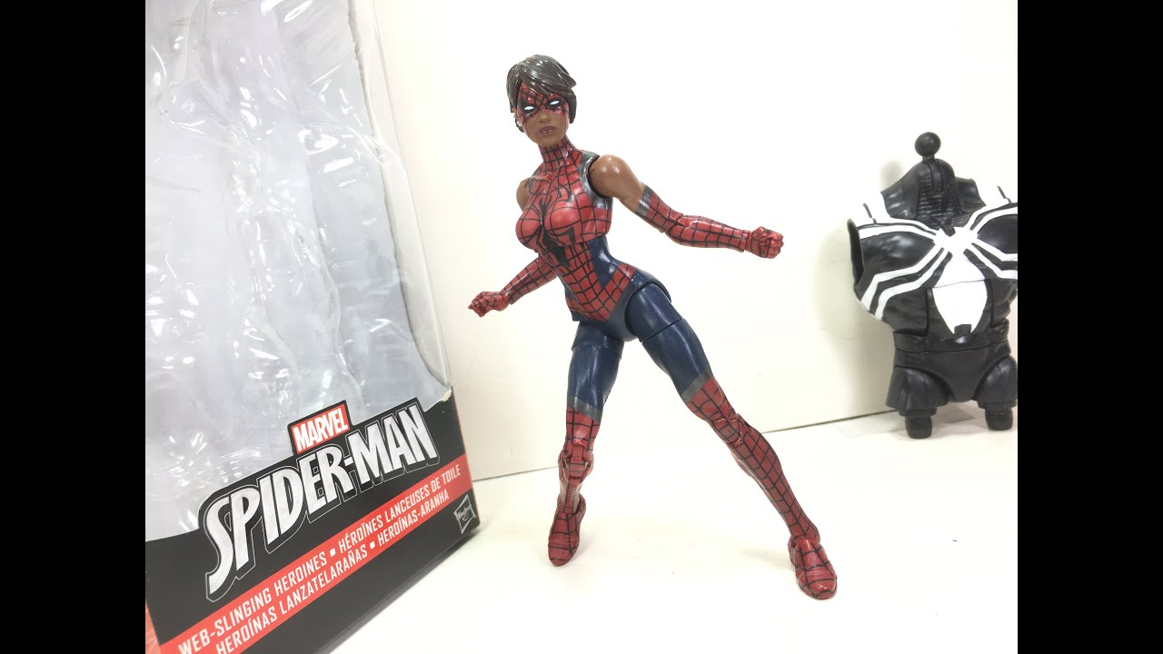 Marvel Legends 6 Inch Spider B!T@% Ashley Barton Spider Girl Spider ...