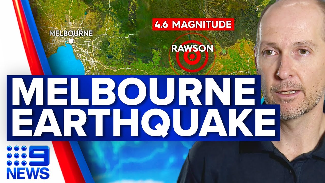 Melbourne earthquake: Magnitude 4.6 quake hits Victoria | 9 News ...