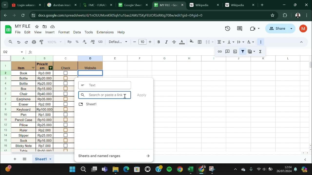 ️ EFFORTLESS: How To Make A Clickable Link In Google Sheets | Tutorial - YouTube