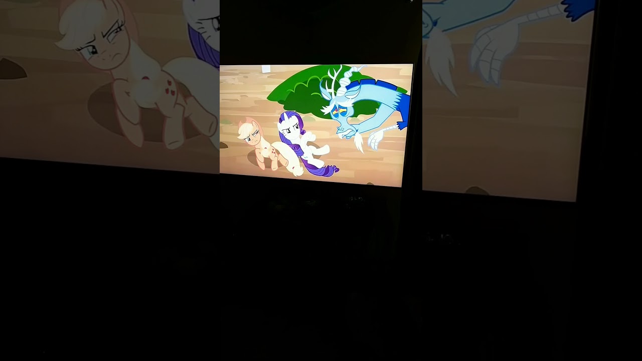 Applejack and Rarity sneeze of doom with Angela's sneeze of doom with ...