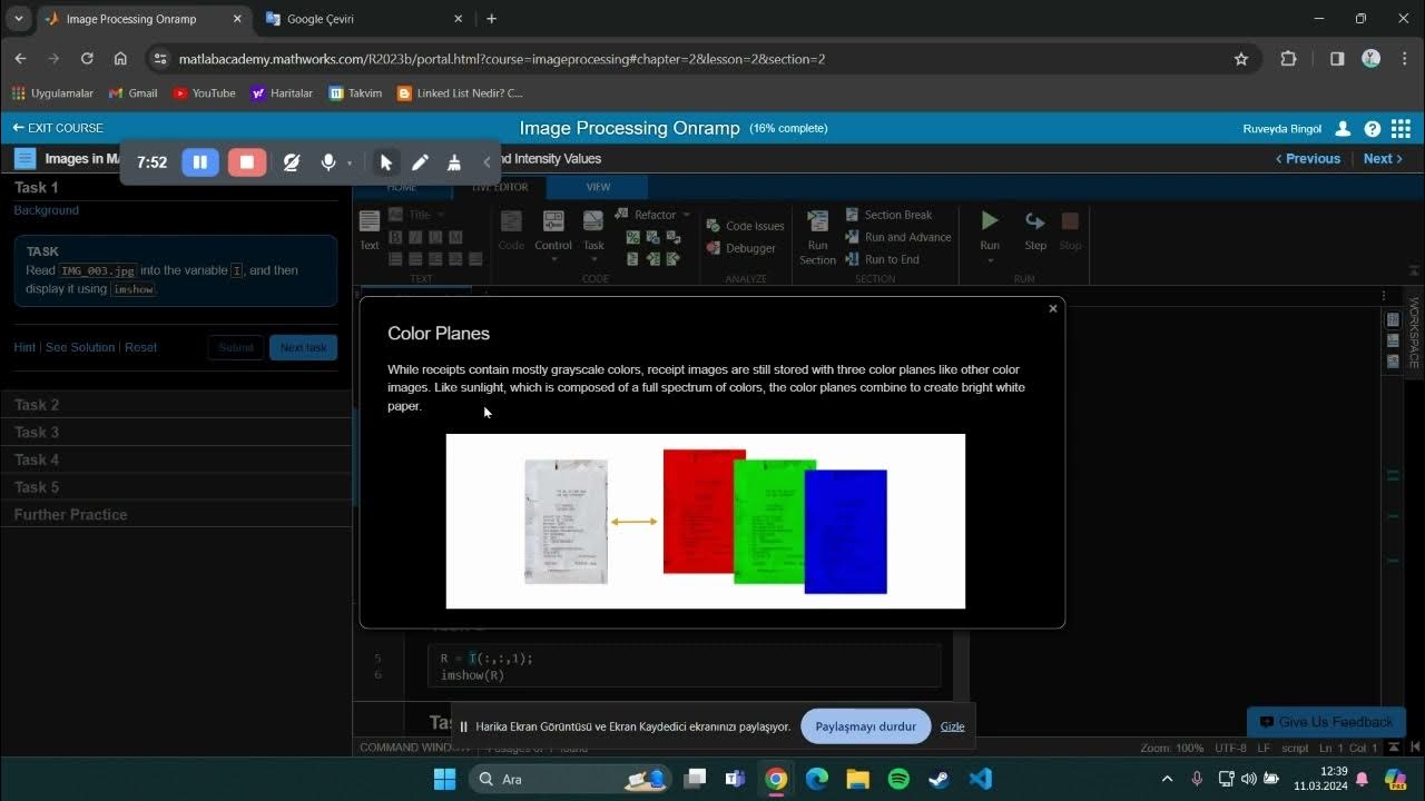 Image Processing Onramp L2 - YouTube