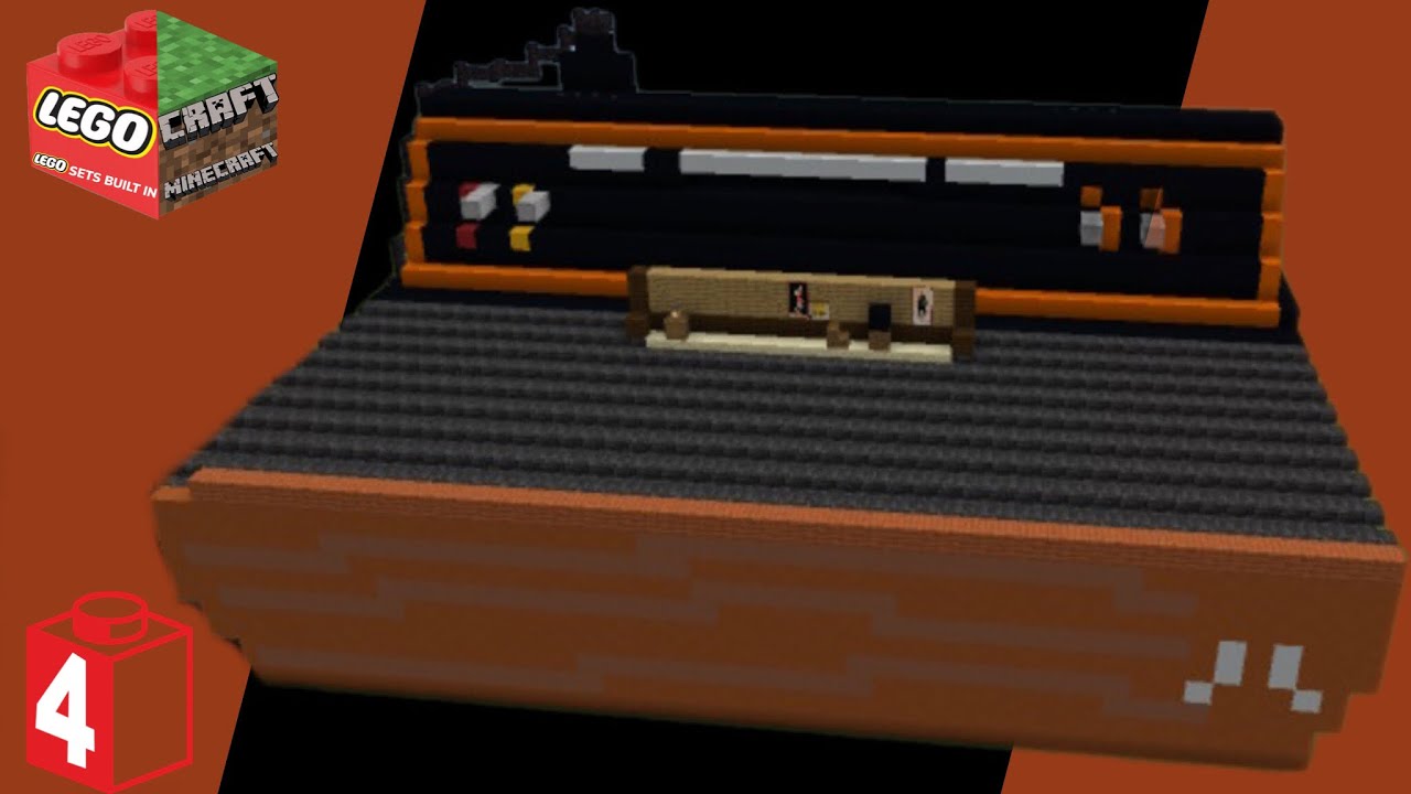 I BUILT THE LEGO ATARI 2600 IN MINECRAFT [4] Legocraft - YouTube