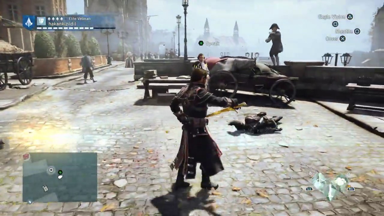 Assassin's Creed Unity Gameplay - The League of the Crimson Rose (Paris ...