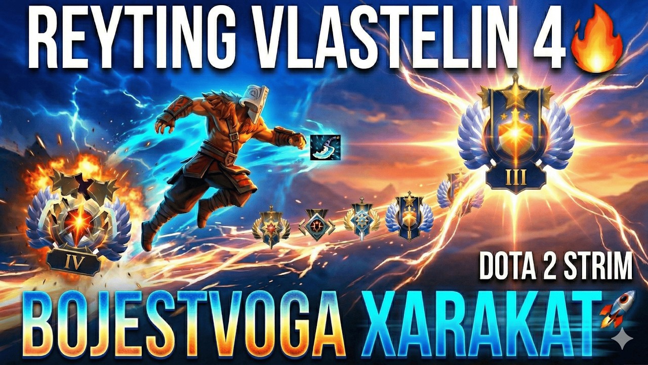 REYTING VLASTELIN 5🔥 BOJESTVOGA XARAKAT🚀DOTA 2 STRIM - YouTube
