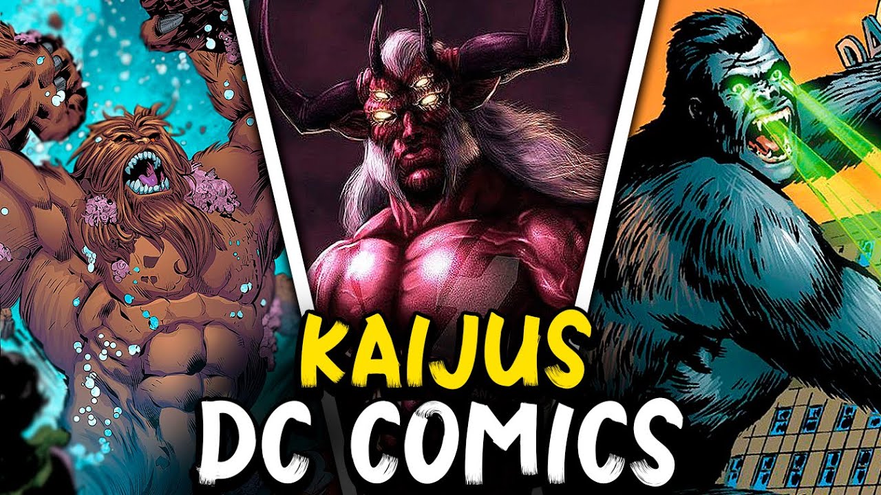TOP 10 MONSTROS GIGANTES DA DC Comics | Quadrinhos e FILMES - YouTube