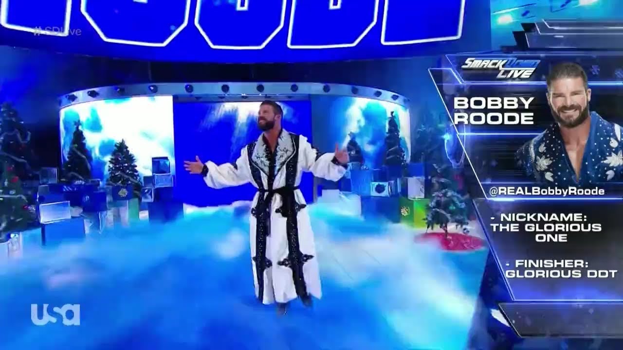Bobby Roode Entrance - SmackDown Live: December 26, 2017 - YouTube
