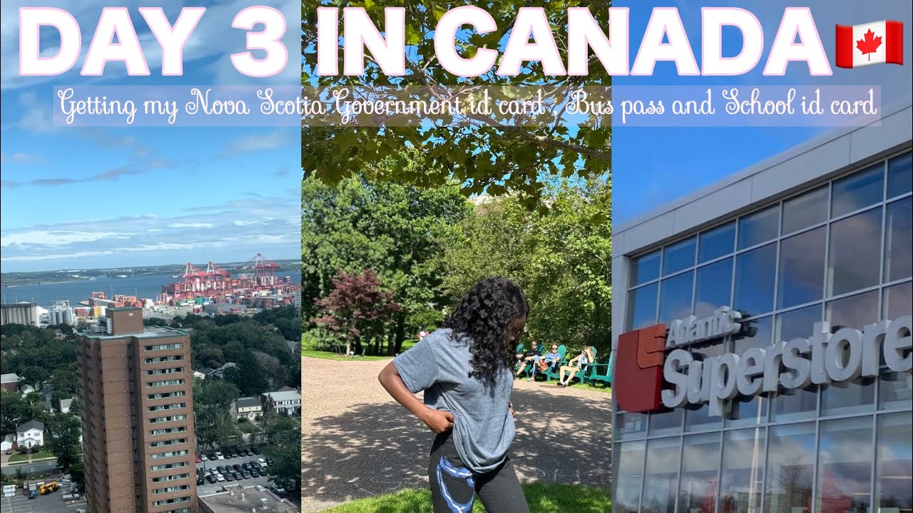 DAY 3 IN HALIFAX CANADA 🇨🇦 AS AN INTERNATIONAL STUDENT : GETTING NOVA ...
