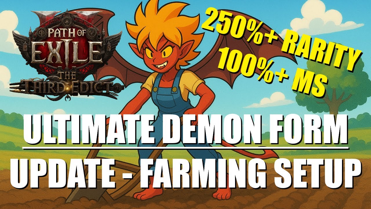 250%+ Rarity - 100% MS - Demon Form Infernalist - Update Video - PoE2 0 ...