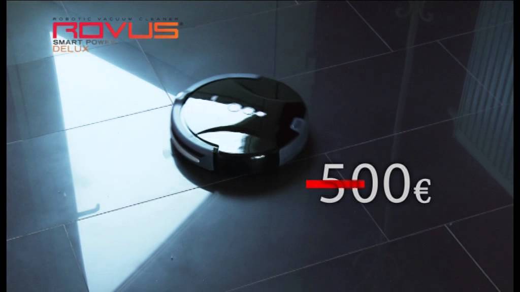 Putekļusūcējs robots ROVUS SMART POWER DELUX - YouTube