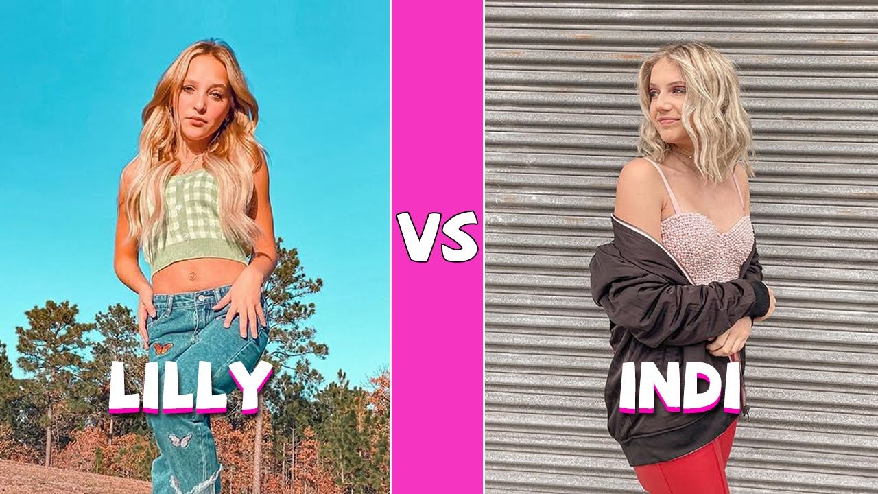 Lilly Ketchman Vs Indi Star TikTok Dance Compilation - YouTube