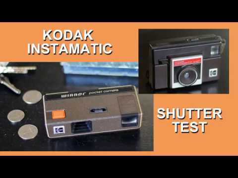 110 / 126 Instamatic Camera Shutter Test - YouTube