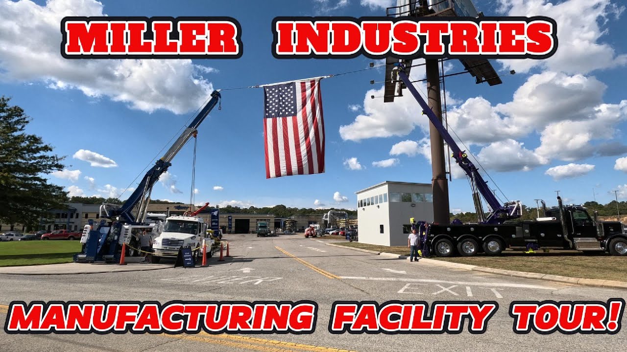 Miller Industries Shop Tour! See How Wrecker Beds Are Made! #towing # ...