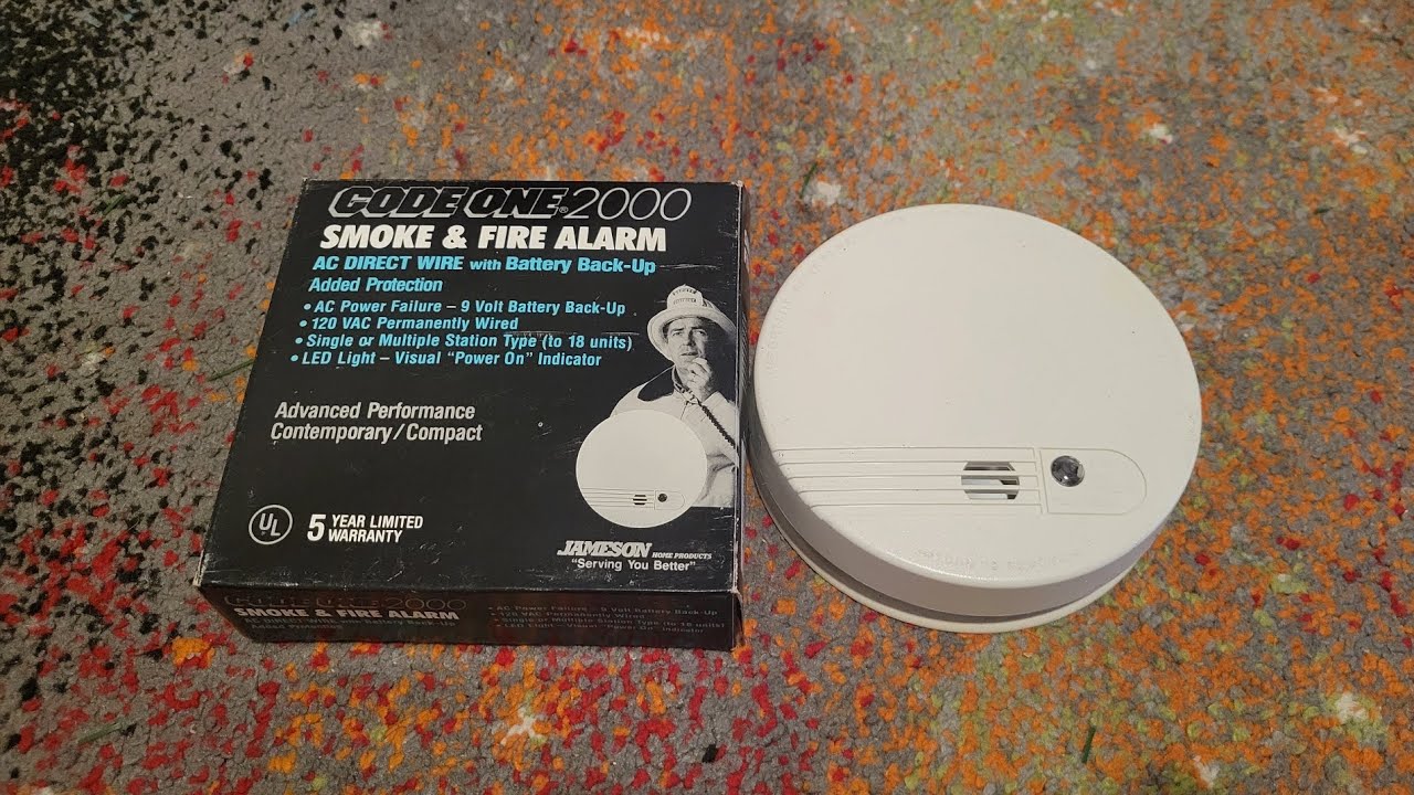 x3 Jameson AD Smoke Alarms Unboxing - YouTube