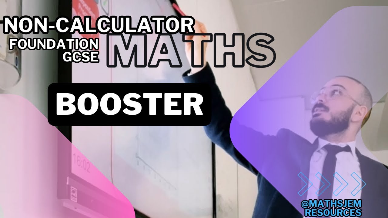 Non-Calc|Foundation GCSE|Maths Booster|Paper 1 - YouTube