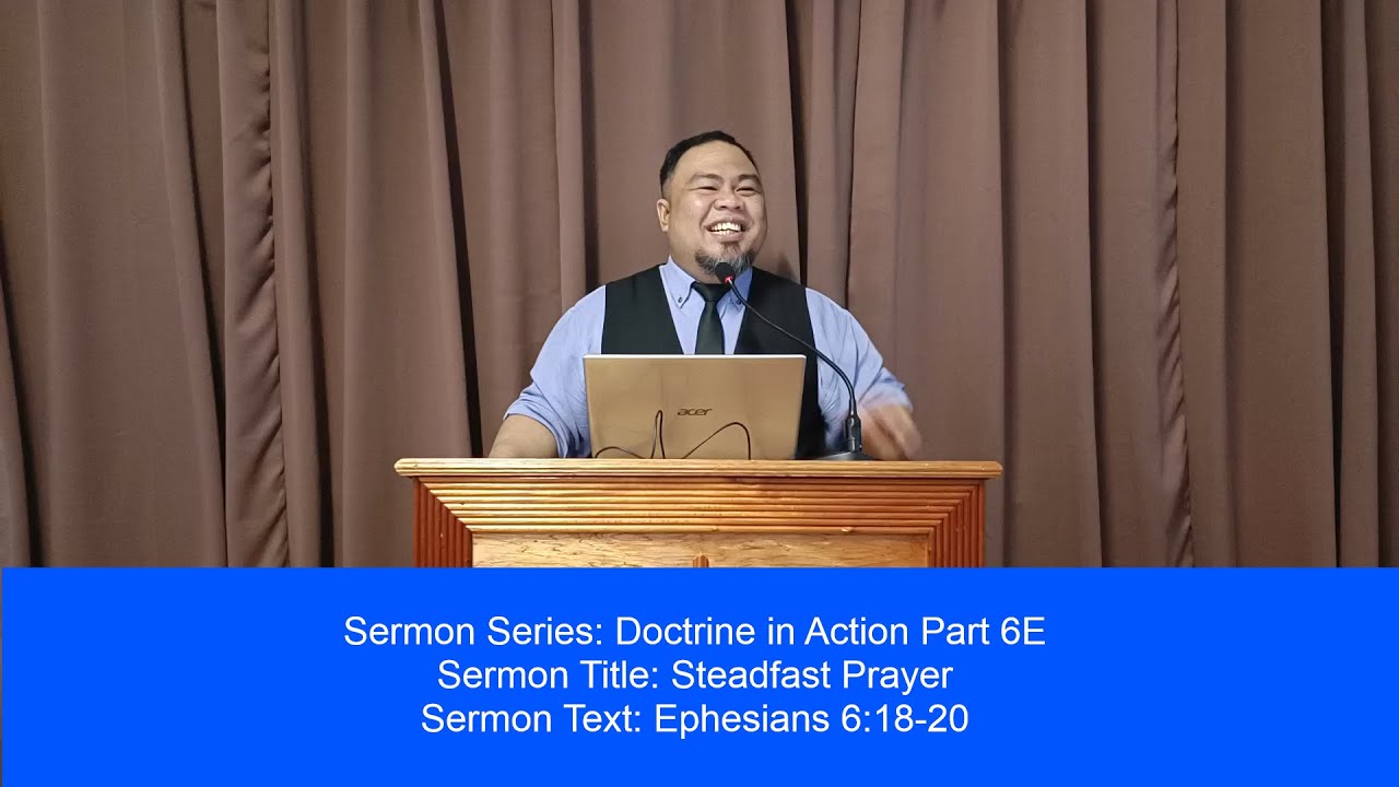 Sermon Title: Steadfast Prayer - YouTube