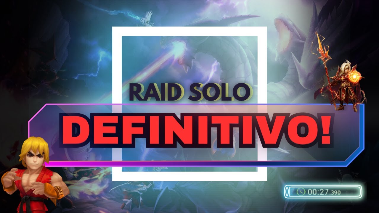 AGORA É IMPOSSIVEL NÃO FAZER RAID SOLO! | RAID SOLO - DEFINITIVO | SUMMONERS WAR | HOW TO RUNE ...