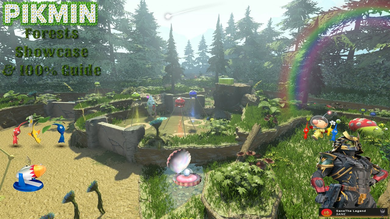 Pikmin Forests Showcase & 100% Guide - YouTube