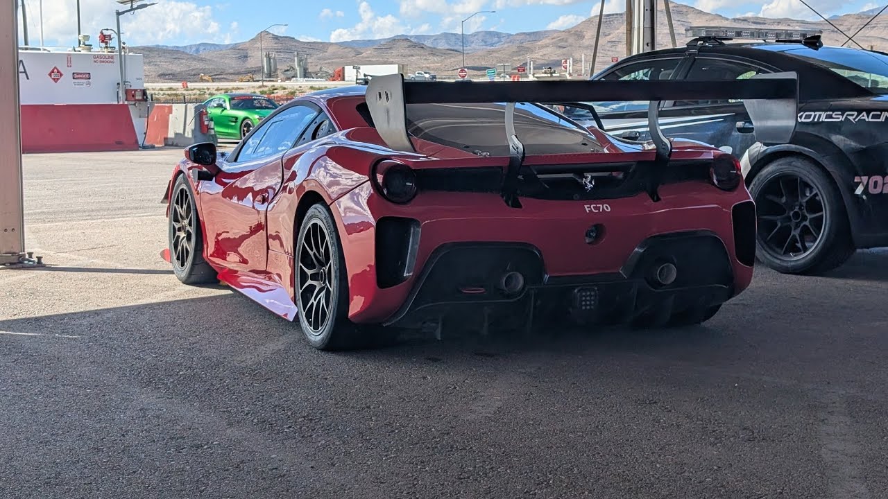 Onboard of my driving of the Ferrari 488 Challenge Evo - YouTube