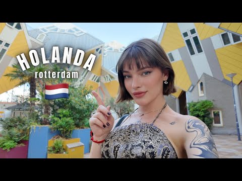 UMA SEMANA EM ROTTERDAM NA HOLANDA! 🇳🇱 