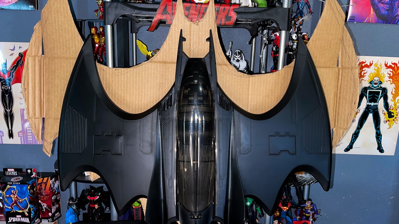 Spin Master Batwing VS McFarlane Batwing (kinda) - YouTube