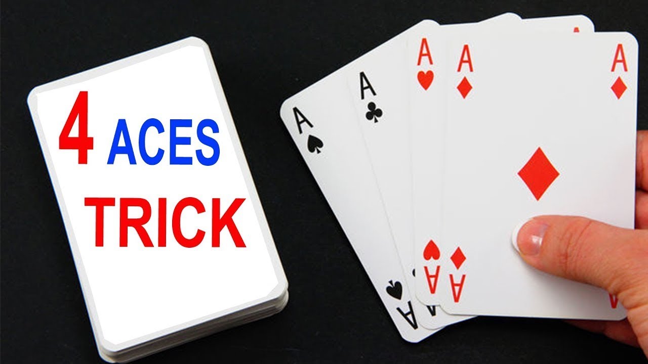 How To Cut To The Four Aces || Aces Magic || Magic Trick . - YouTube