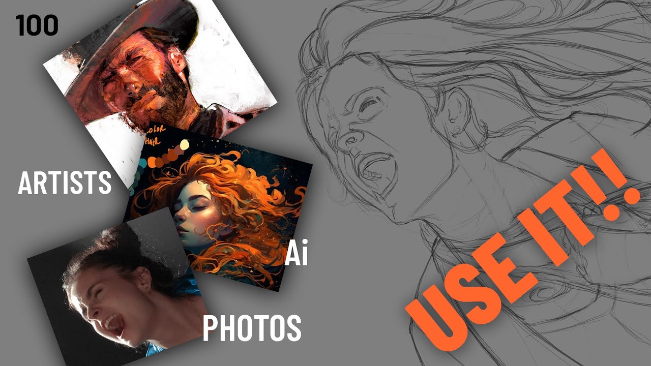 Digital Figure Painting // 100 Streams Milestone!! - YouTube