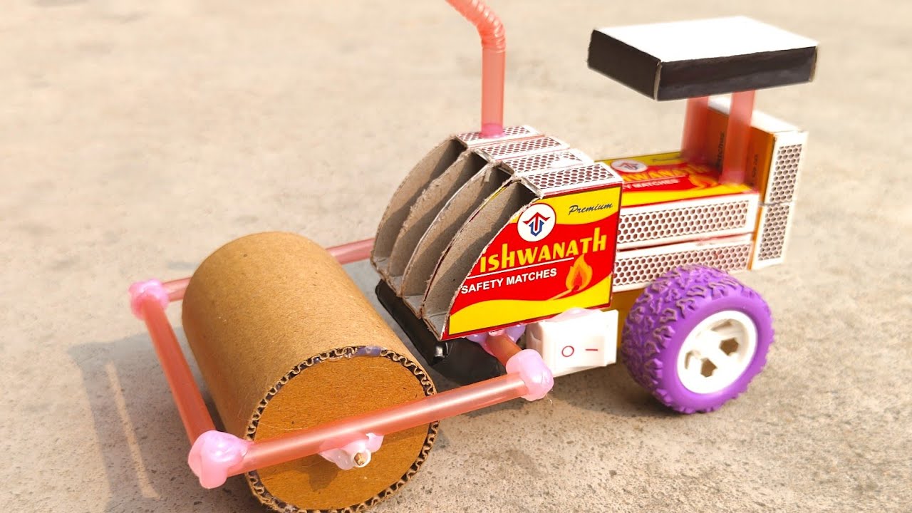 how to construct your matchbox road roller at home | r.c toys road ...