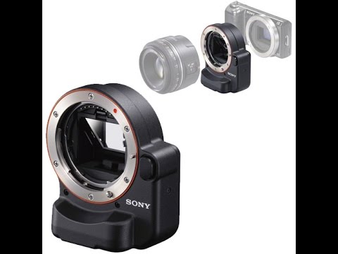 Sony LA-EA2 teste - YouTube