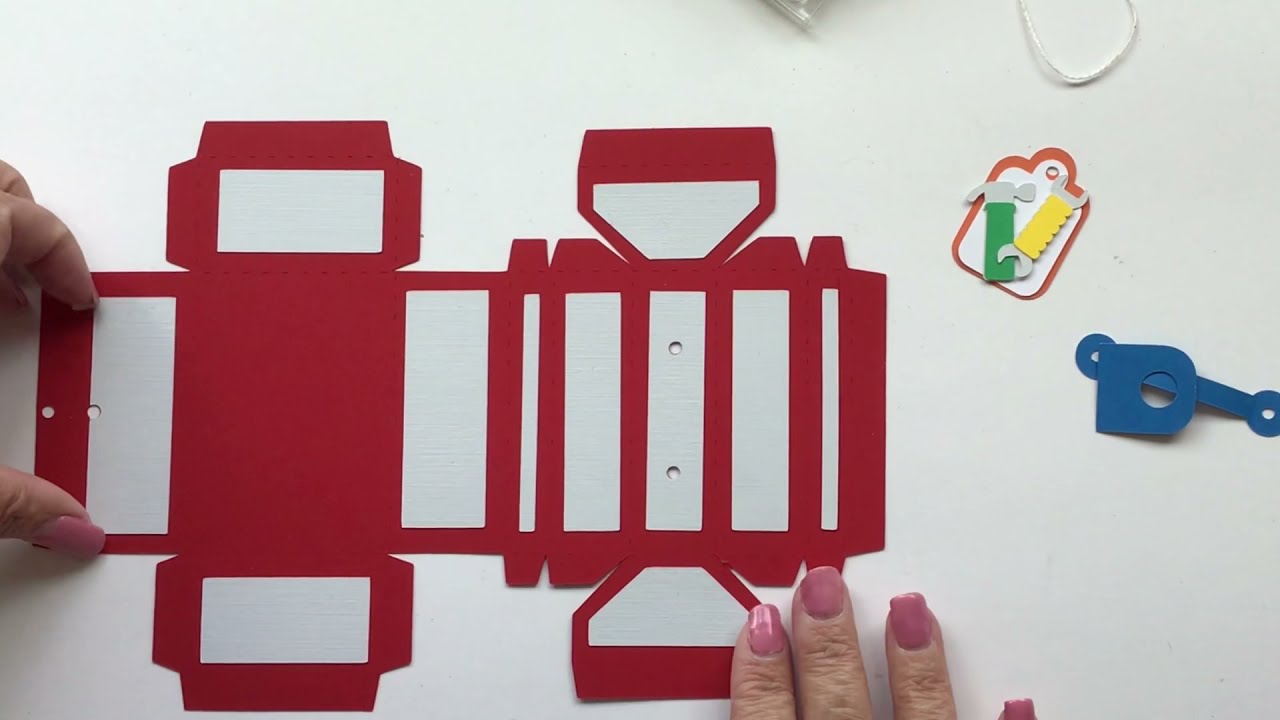 Tool box SVG for dad - YouTube