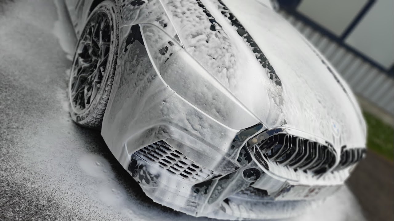 BMW M8 Competition detailing - YouTube