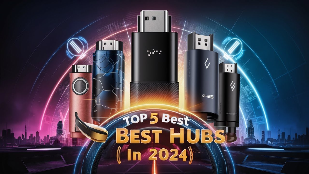 Top 5 BEST USB C Hubs in [2024] - YouTube
