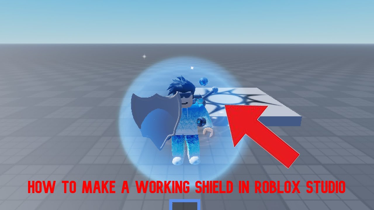 How To Make A Working Shield In Roblox Studio! - YouTube