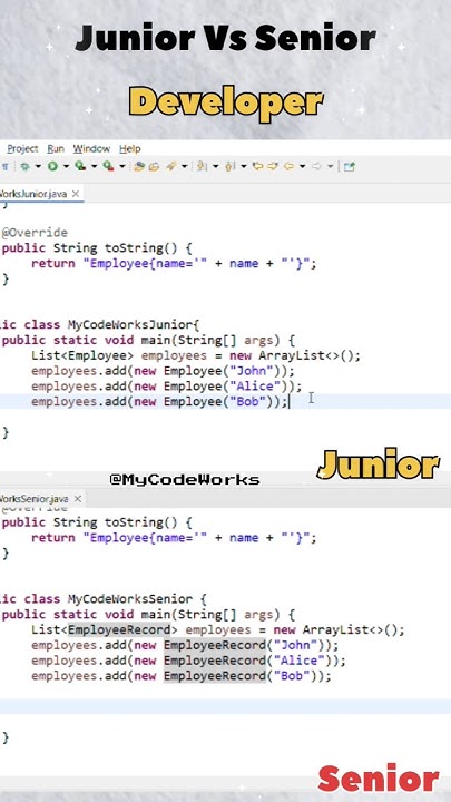 How to become a senior developer ️😁 #java #python #javascript #coder #coding - YouTube