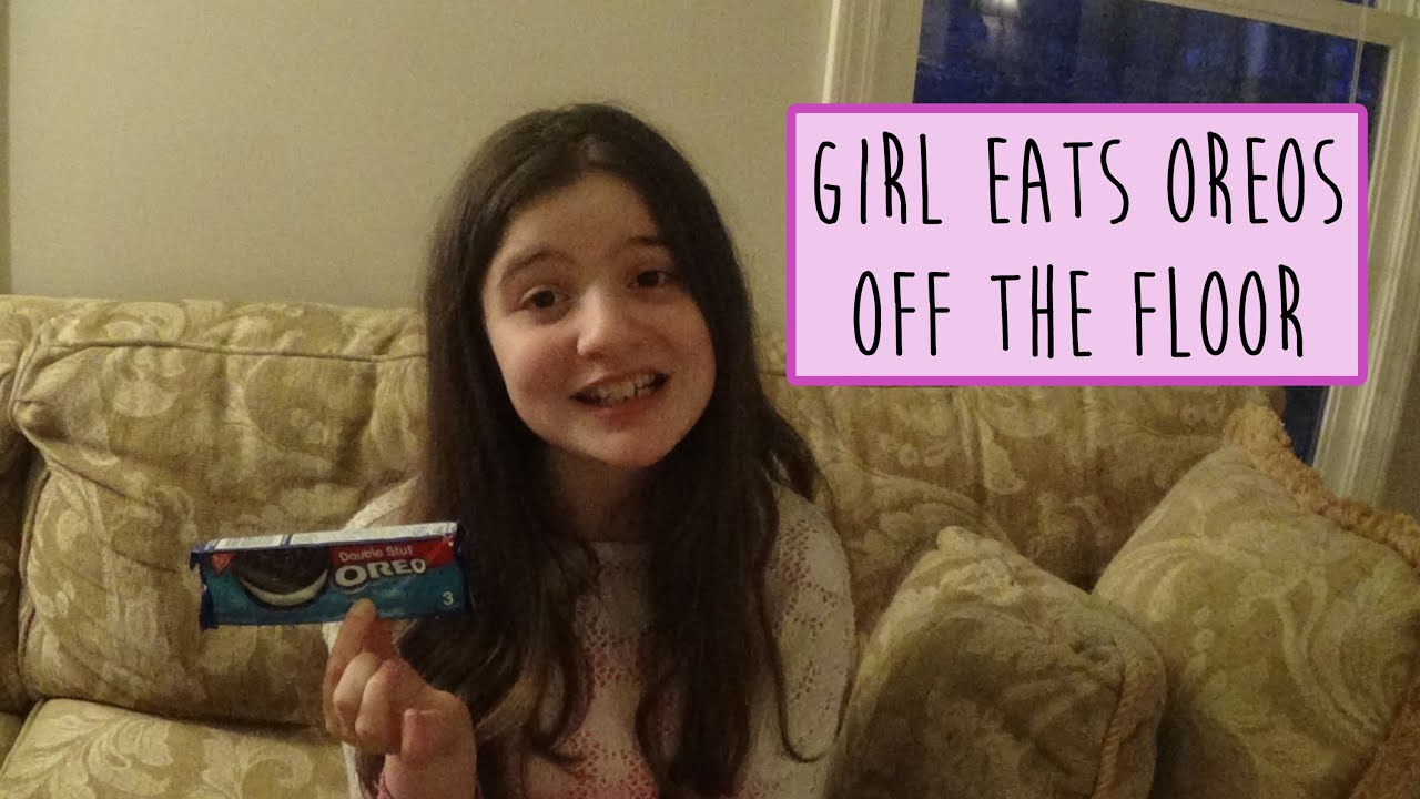 Girl Eats Oreos Off the Floor | TruthPlusDare - YouTube