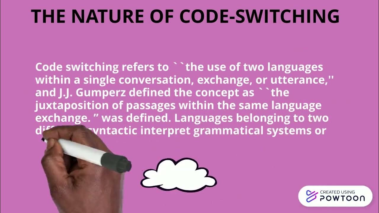 Code-switching - YouTube