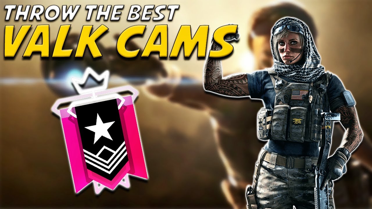 Throw the BEST Valk Cams | #DGC | R6 Tips - YouTube