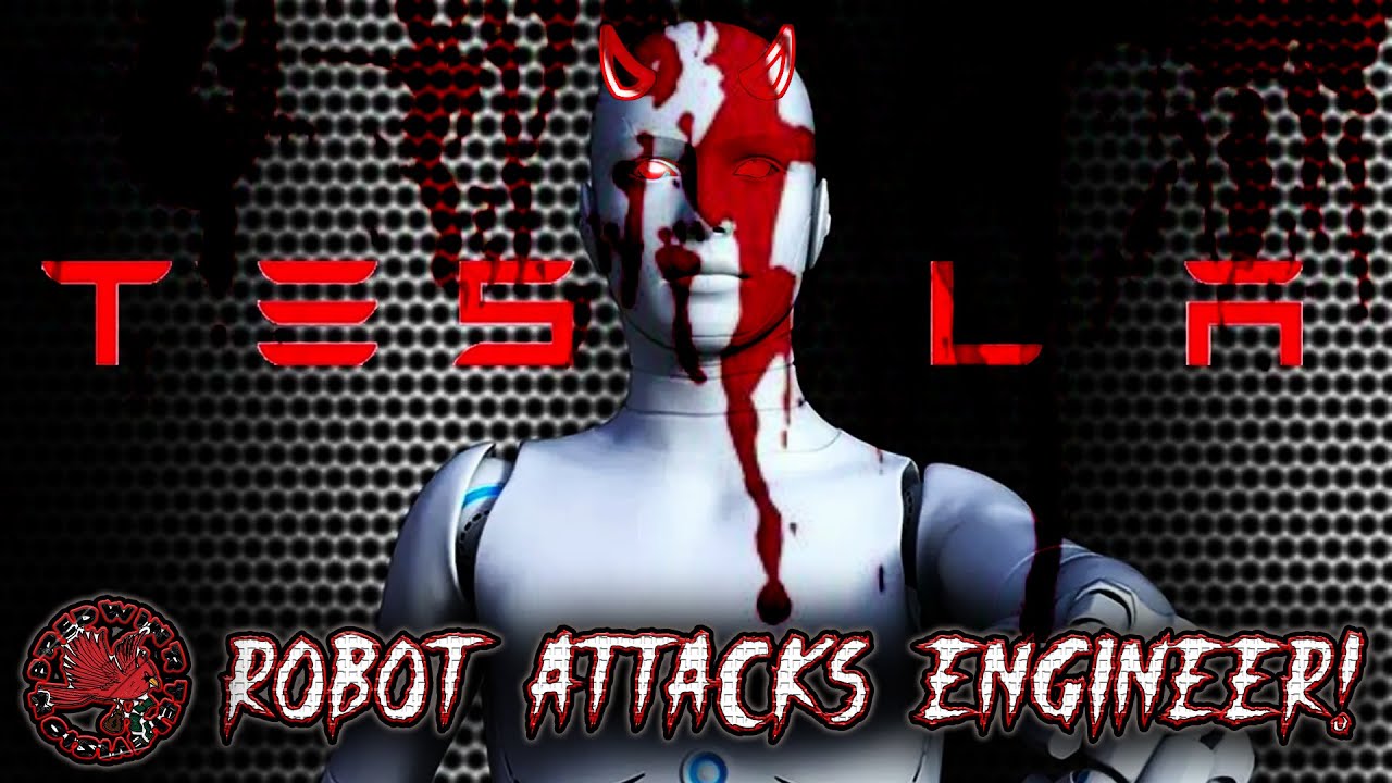 Tesla Robot Attacks An Engineer! | Leaving Bloody Mess! - YouTube
