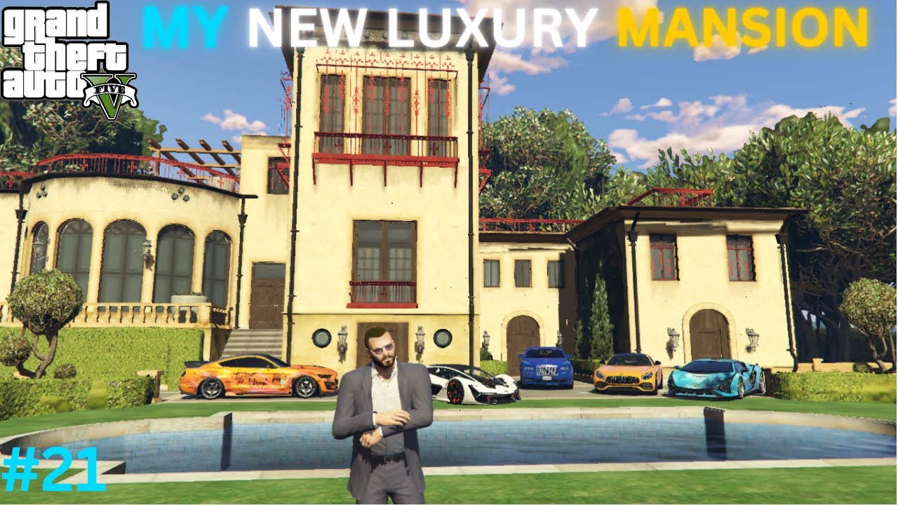 MICHAEL'S NEW HOUSE AS A GIFT | GTA V GAMEPLAY #21 - YouTube