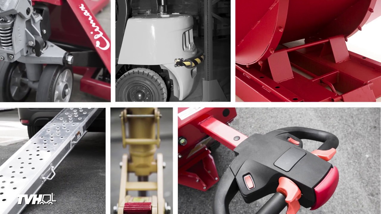 Products, parts & accessories for handling equipment - YouTube