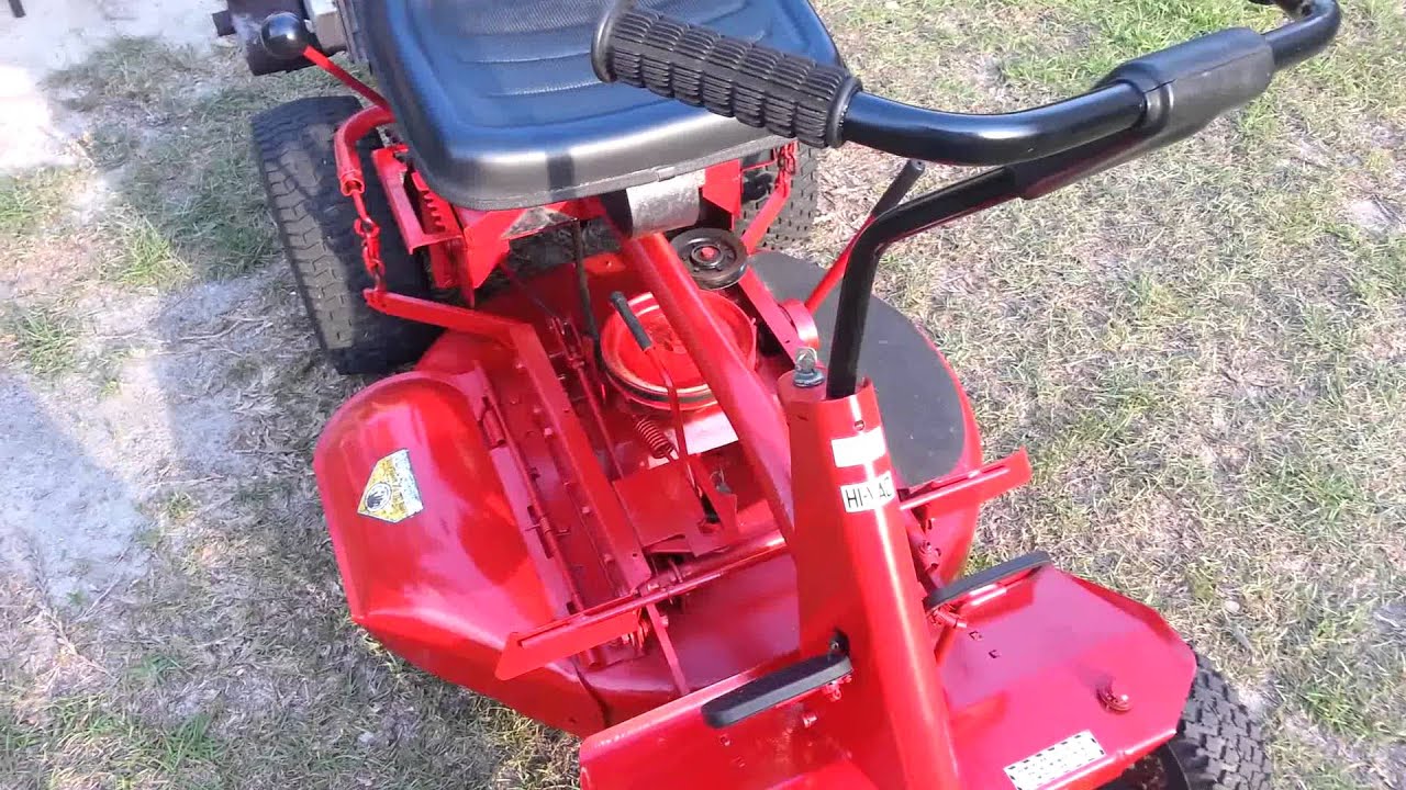 New Decals For A 1980 Snapper Rear Engine Rider - YouTube