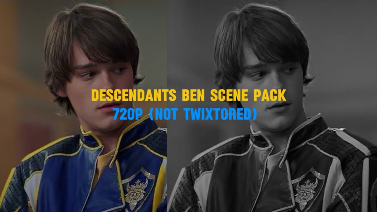 Descendants Ben scene pack || 720p || (NOT TWIXTORED) - YouTube