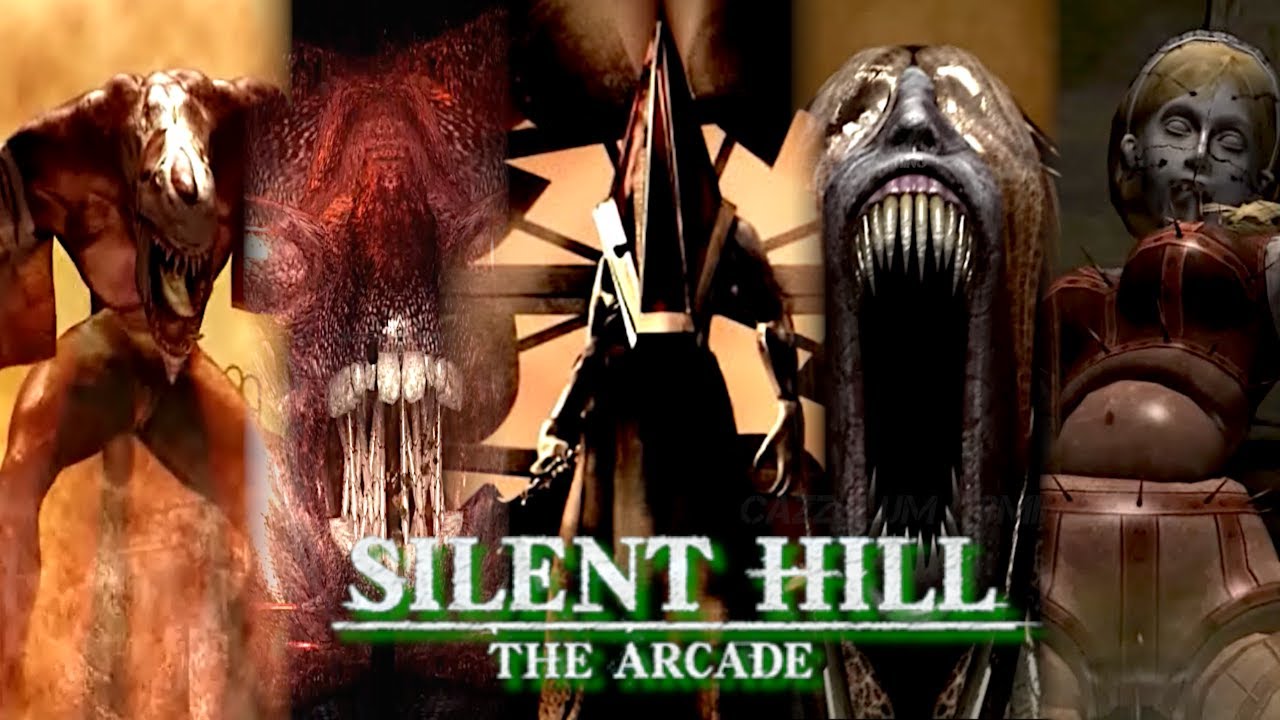 SILENT HILL: THE ARCADE All Boss Fights - YouTube