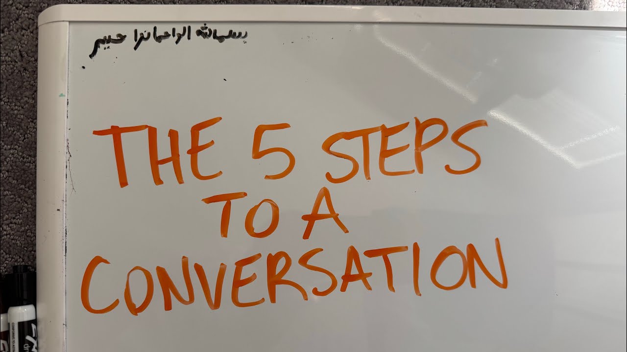 The 5 Steps to a Conversation (4/5 Teach Back) Part 1 - YouTube