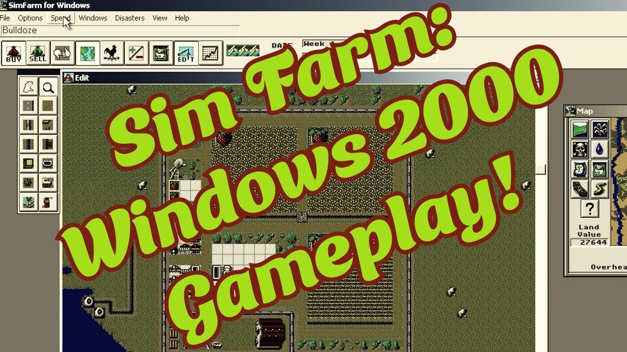 Sim Farm: Classic Windows 2000 Gameplay - No Commentary - YouTube