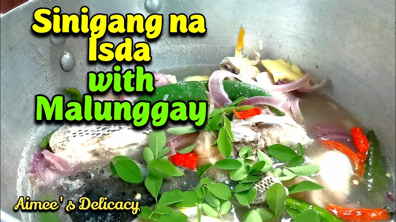 Sinigang na Isda with Malunggay | Stew Fish with Moringa ( Horseradish ...