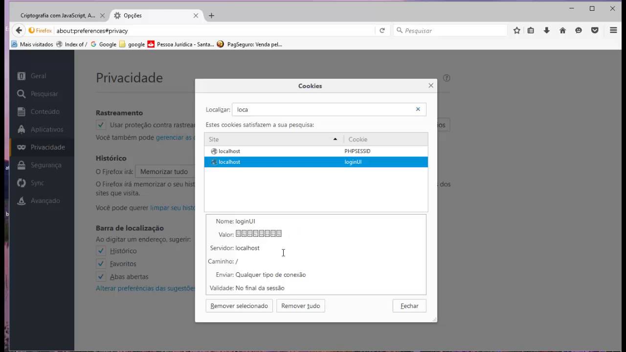 Criptografia com JavaScript e Ajax - Parte 2 - YouTube